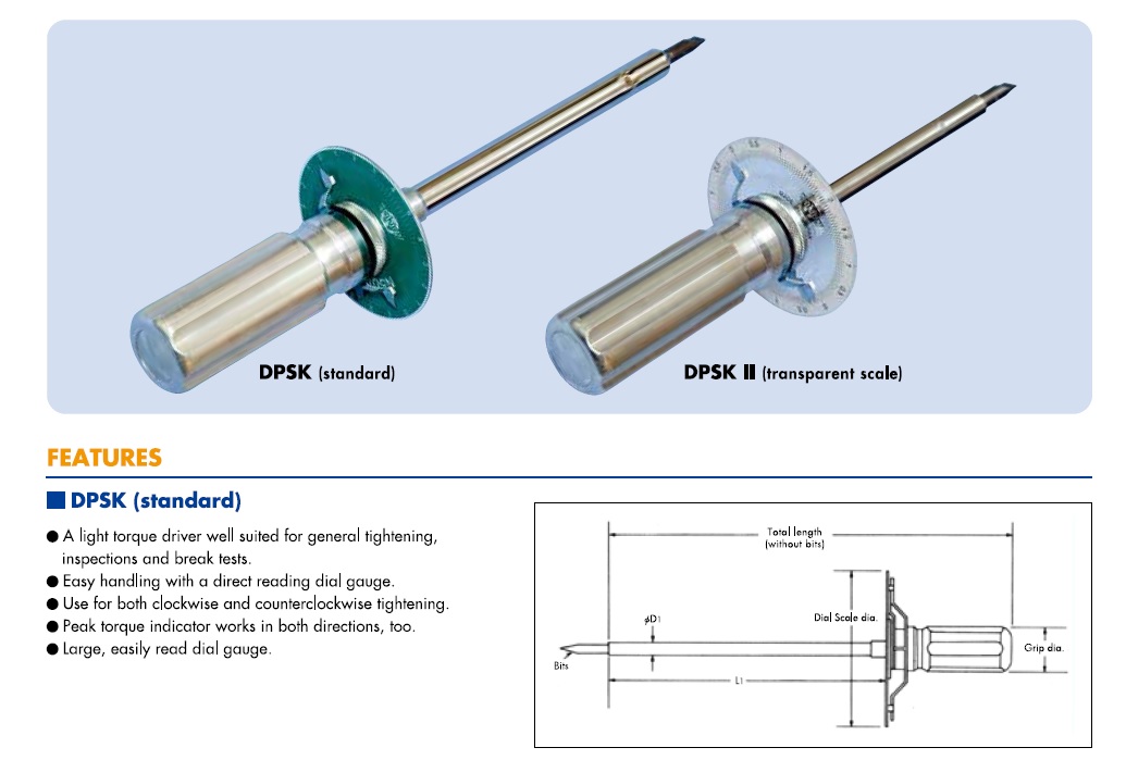 Ichiban Precision Sdn Bhd - Kanon - Kanon DPSK Dial Gague Torque Drivers