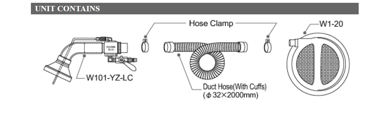Ichiban Precision Sdn Bhd - Osawa - Osawa Dust Collector Set, W101-YZ ...