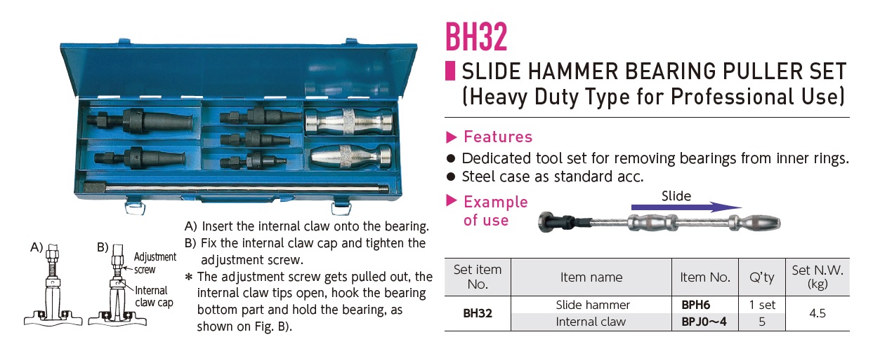 Ichiban Precision Sdn Bhd - Supertool - Supertool Slide Hammer Bearing ...